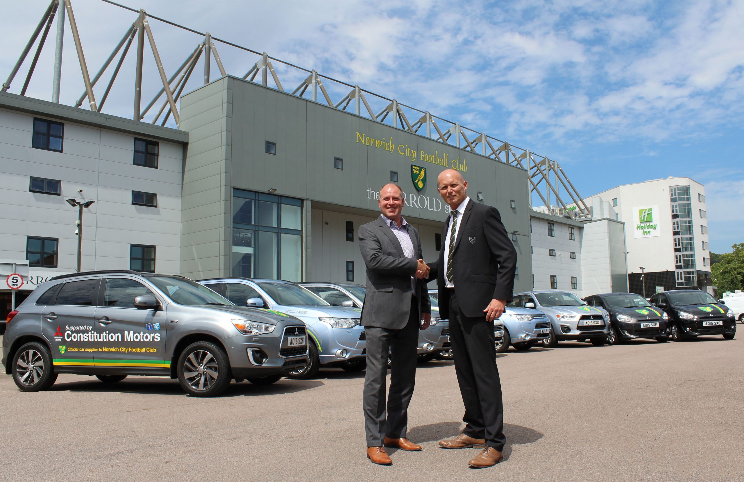 Constitution Motors unveiled as official vehicle supplier of Norwich ...