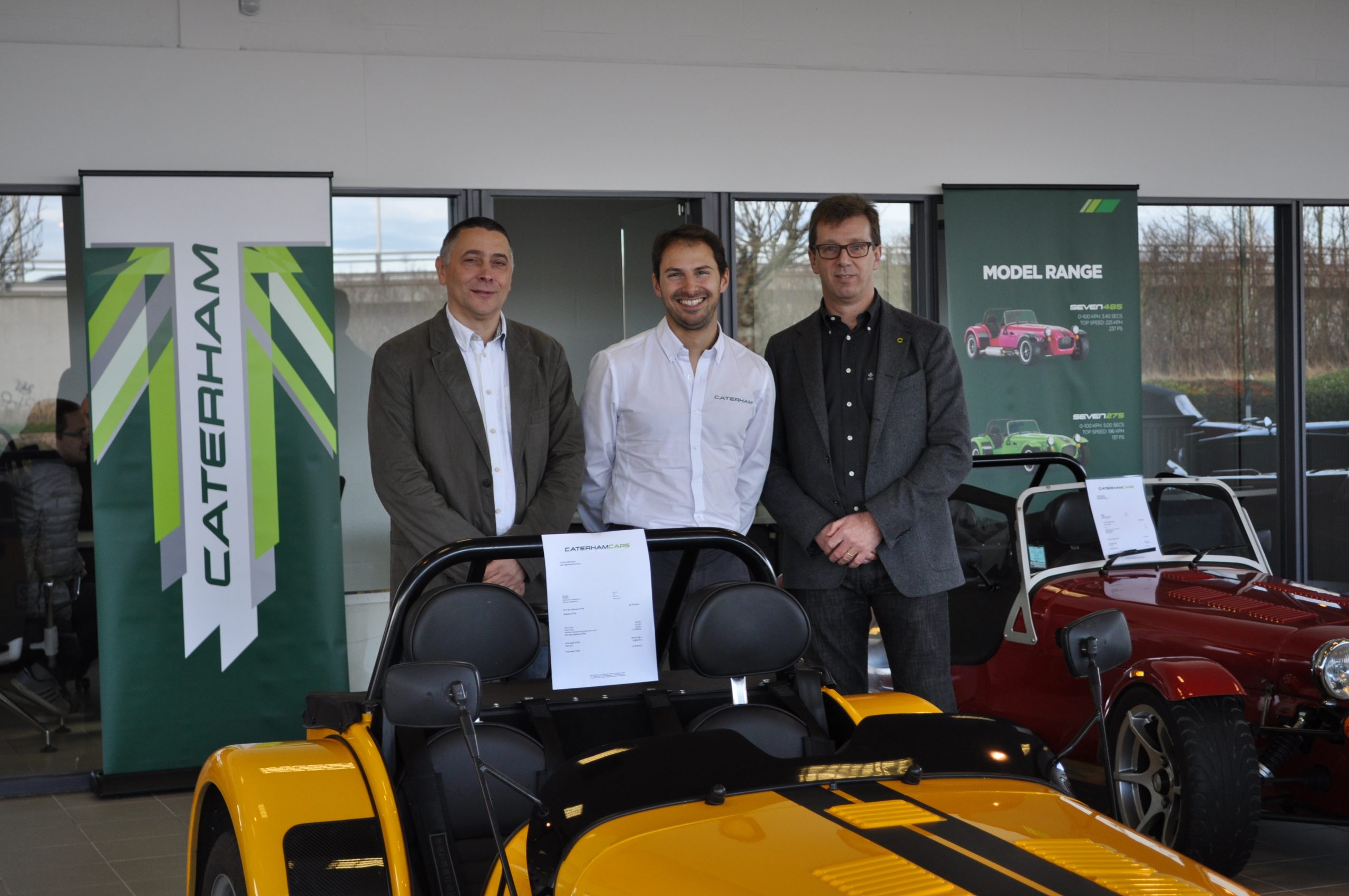 Caterham Cars expands its presence in Belgium with all-new showroom in ...