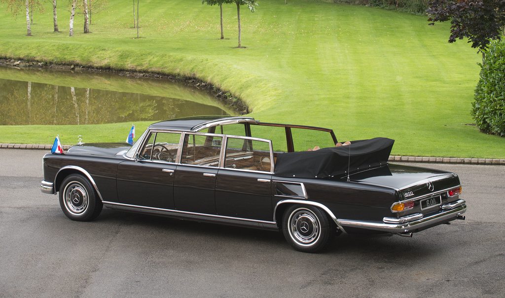 Rare Mercedes 600 Presidential Landaulet goes on sale in Derbyshire ...
