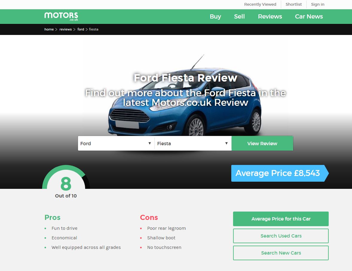 Motors.co.uk launches Car Reviews to help consumers choose their next ...