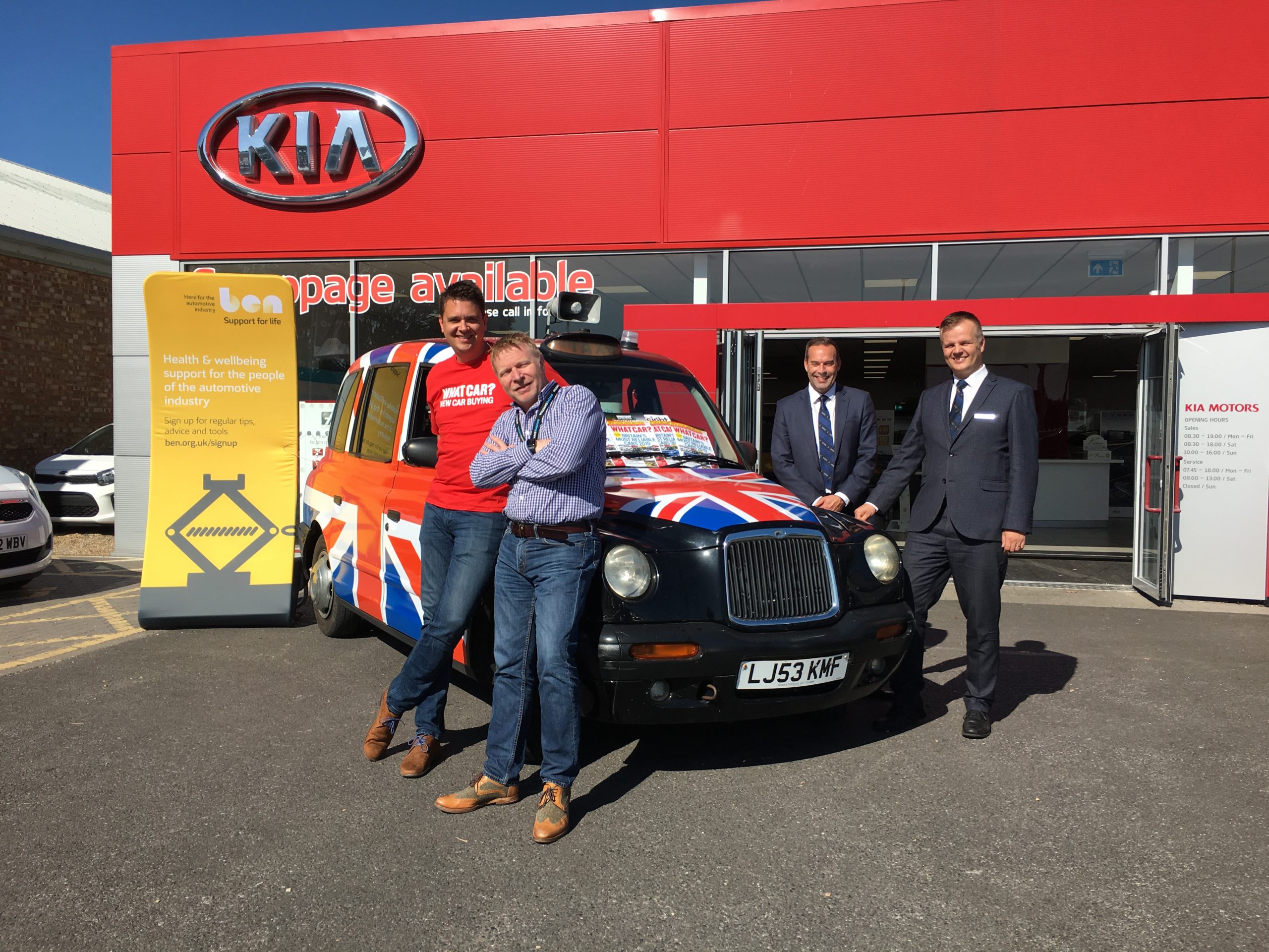 Car Dealer's Andy drops in to support What Car? fundraising effort ...