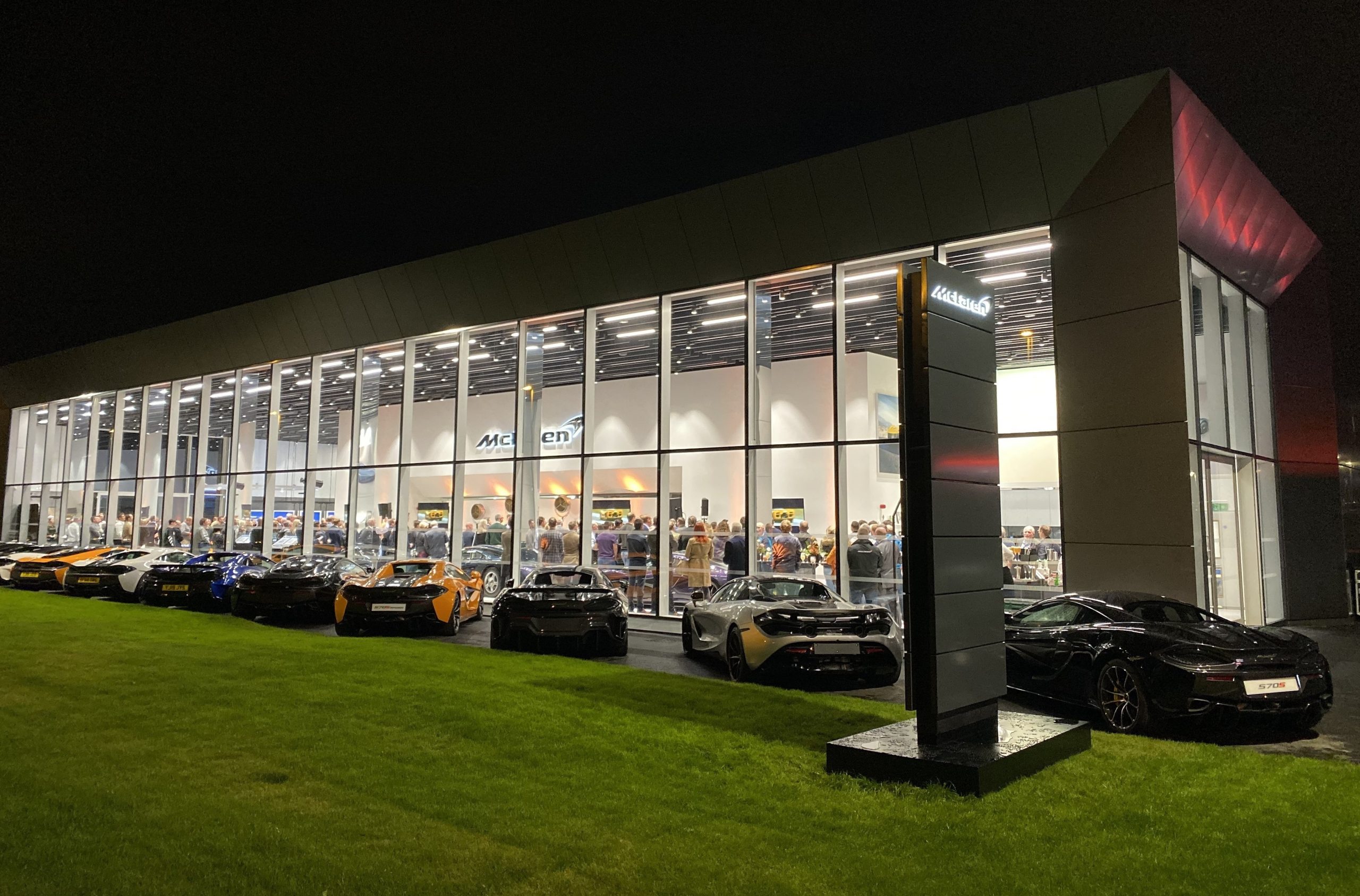 New McLaren Leeds showroom opens with display of past and present ...