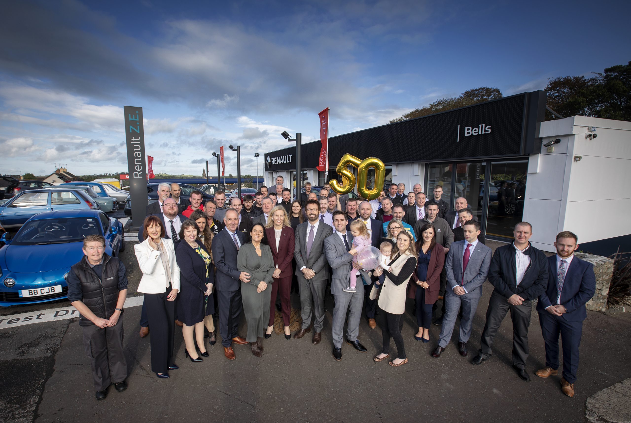 Bells of Crossgar celebrates 50th anniversary as Renault franchise ...