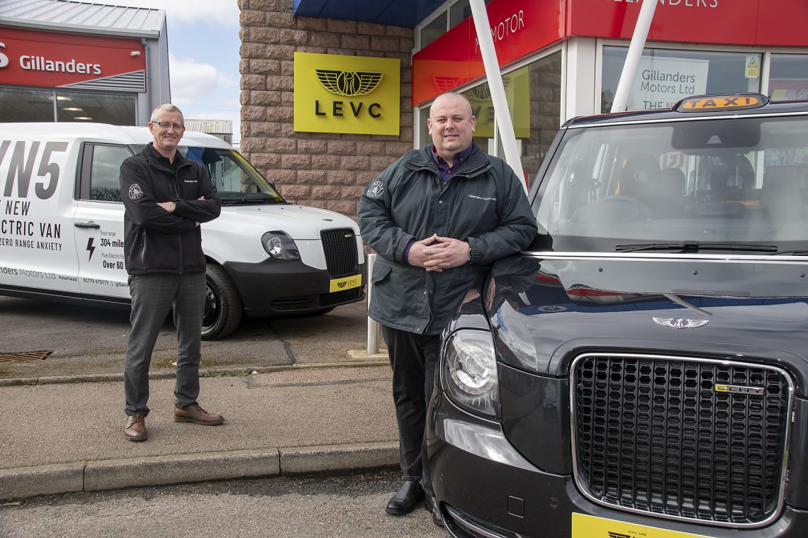 Gillanders Motors becomes LEVC's most northerly dealership – Car Dealer ...