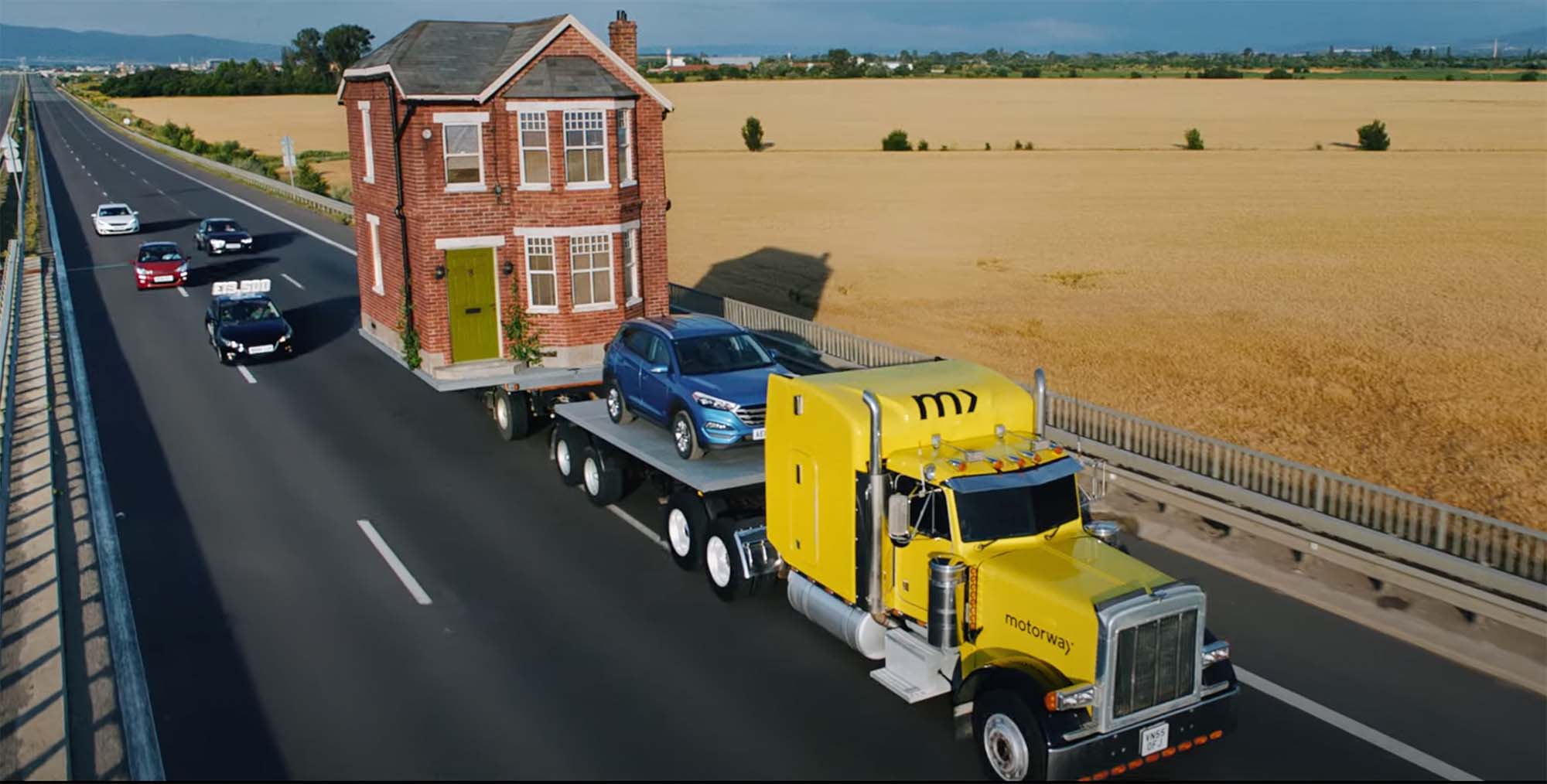 Motorway advert banned for being 'dangerous and irresponsible' after ...