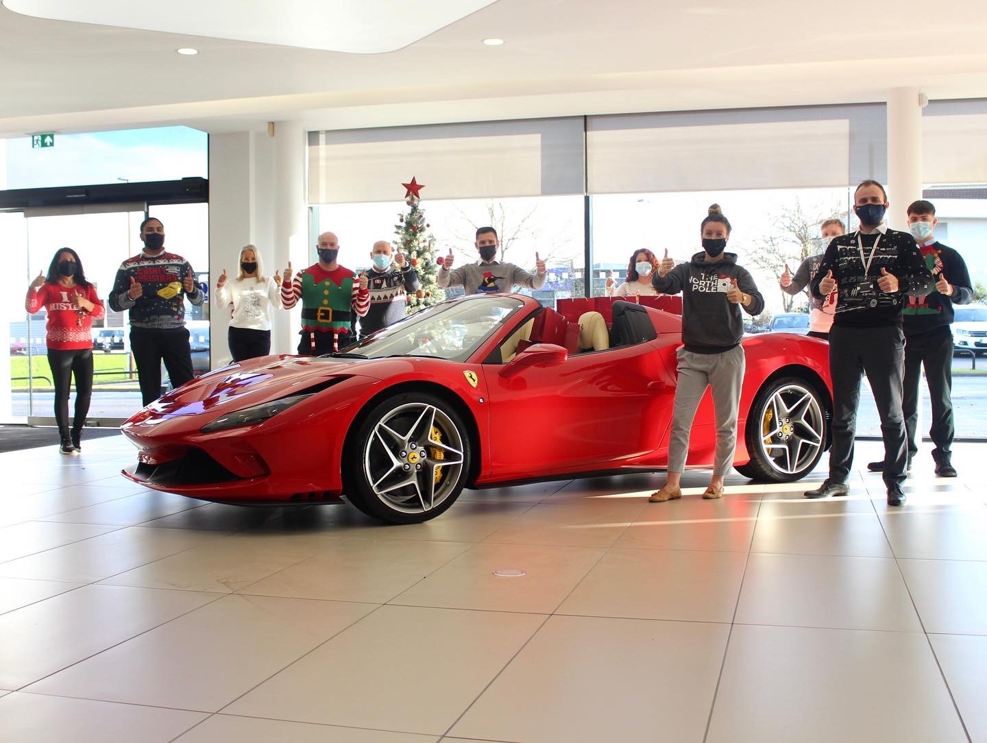 Ferrari dealers play Father Christmas and deliver Prancing Horse gifts ...