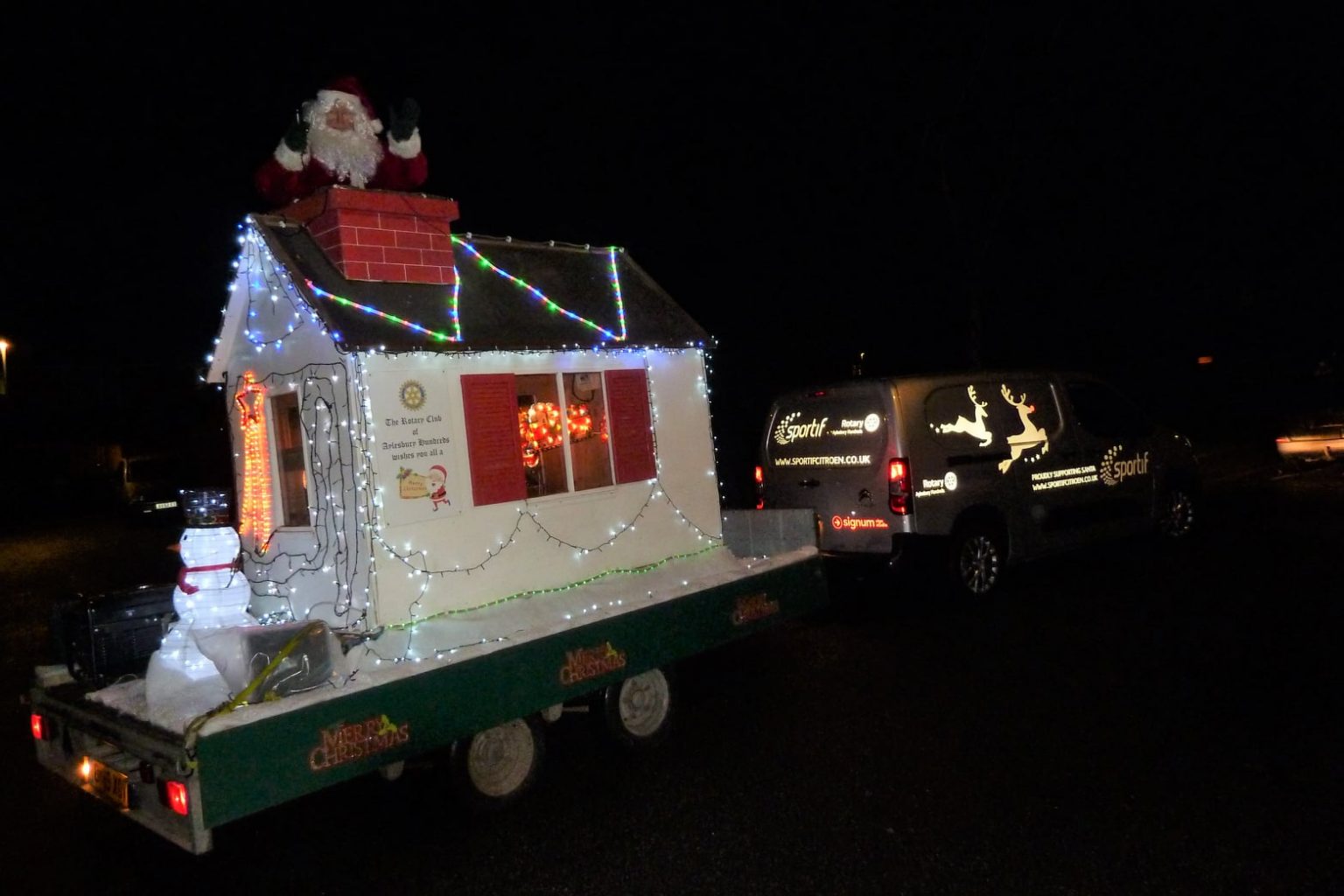 Sportif Citroen helps Aylesbury Rotary Club once again with van to tow ...