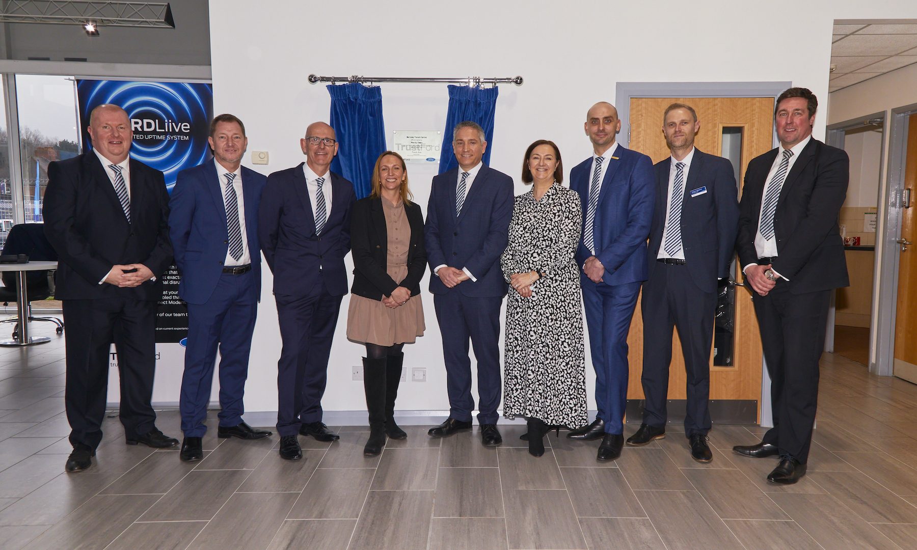 Dealer group TrustFord celebrates opening of refurbished Transit Centre ...