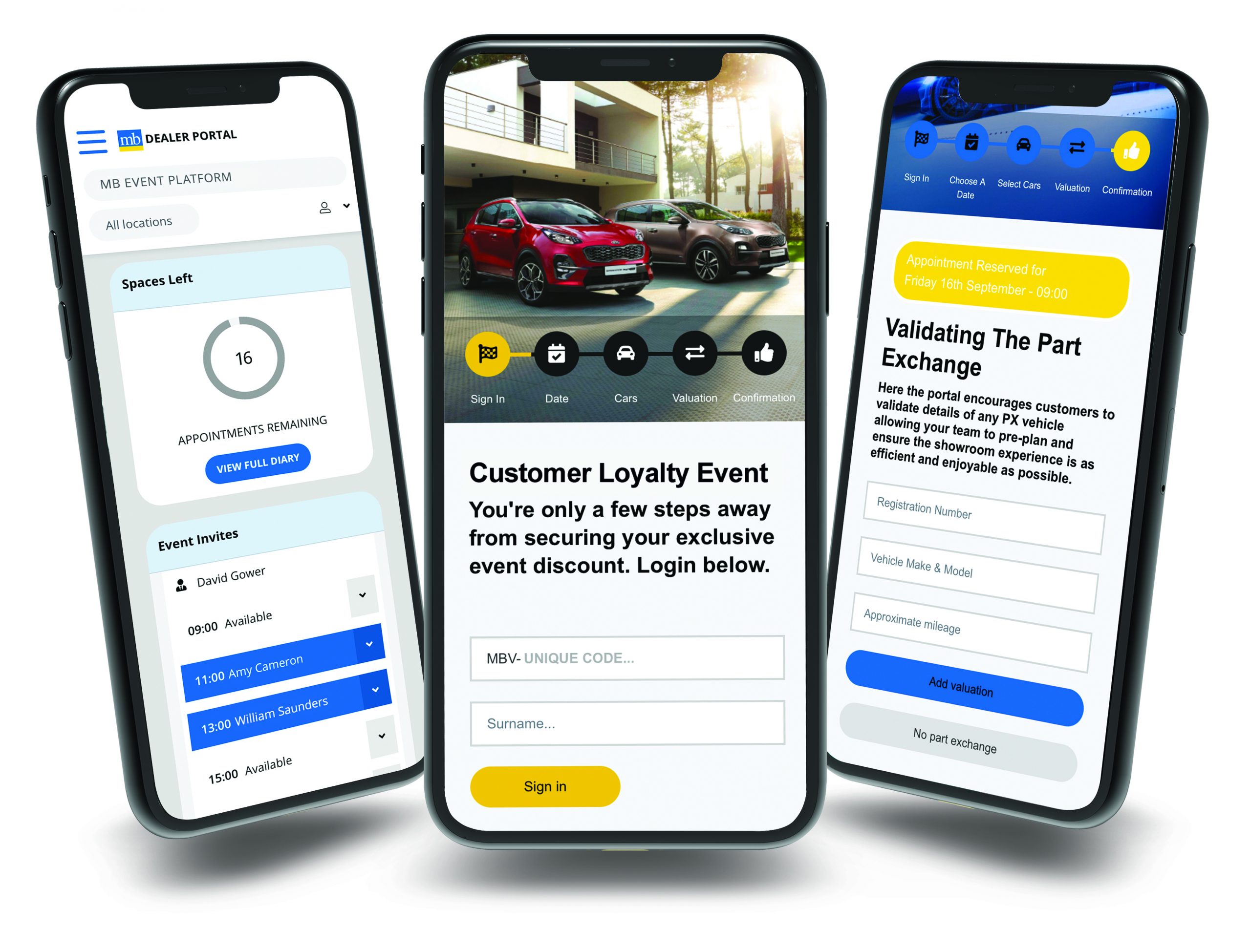 Book your next car showroom event using the MB Event Platform for your ...