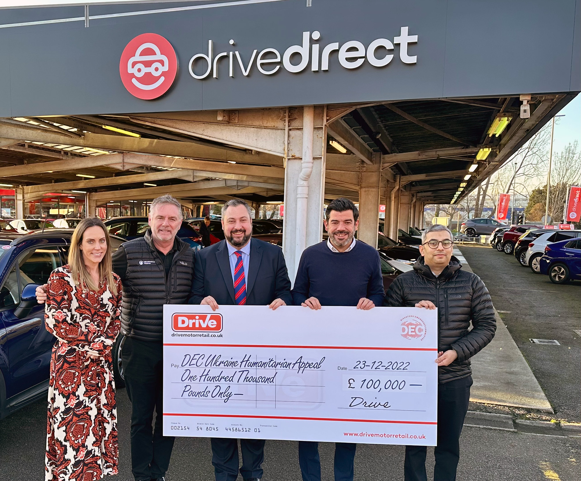 Drive Motor Retail raises £100,000 towards Ukraine war relief – Car ...