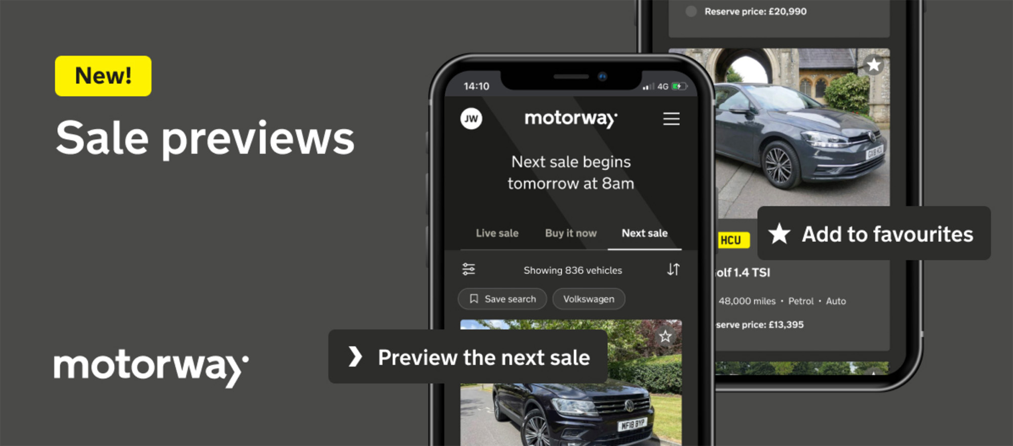 Motorway launches new 'Sale Previews' service to make life easier for ...