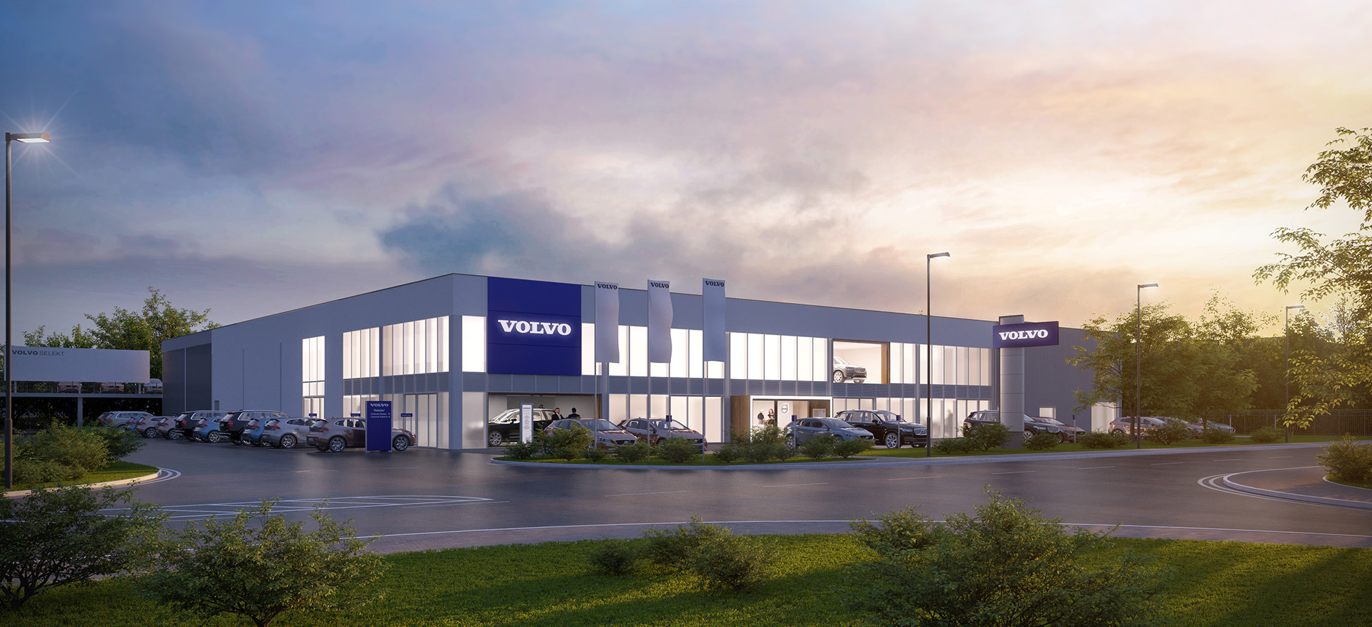 Volvo splashes out more than £16m on two new showrooms in Scotland and ...
