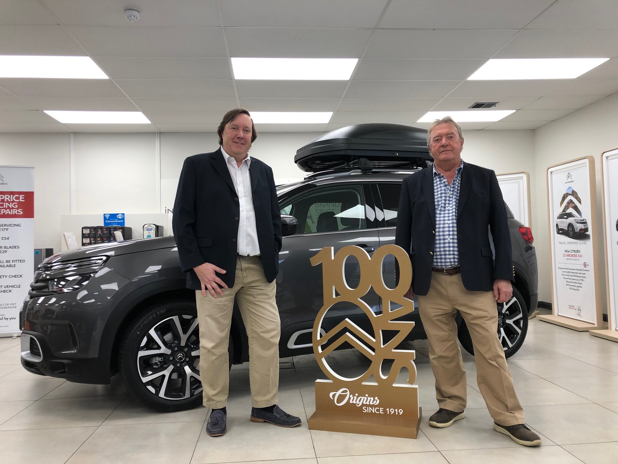 100 not out! Family-run Worthing Motors celebrates centenary of Citroen ...