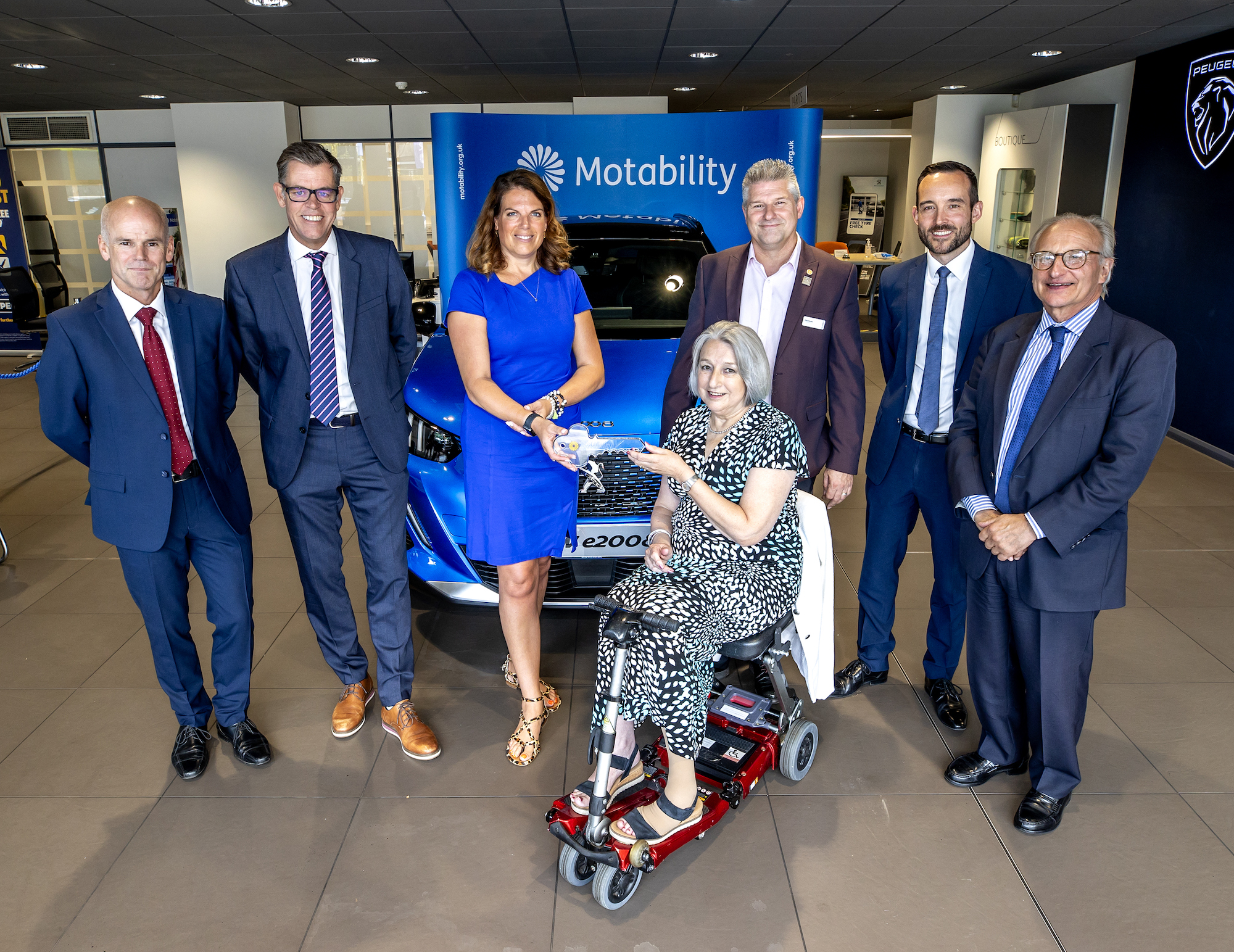 Car dealer Snows welcomes local MP to learn how Motability Scheme has ...