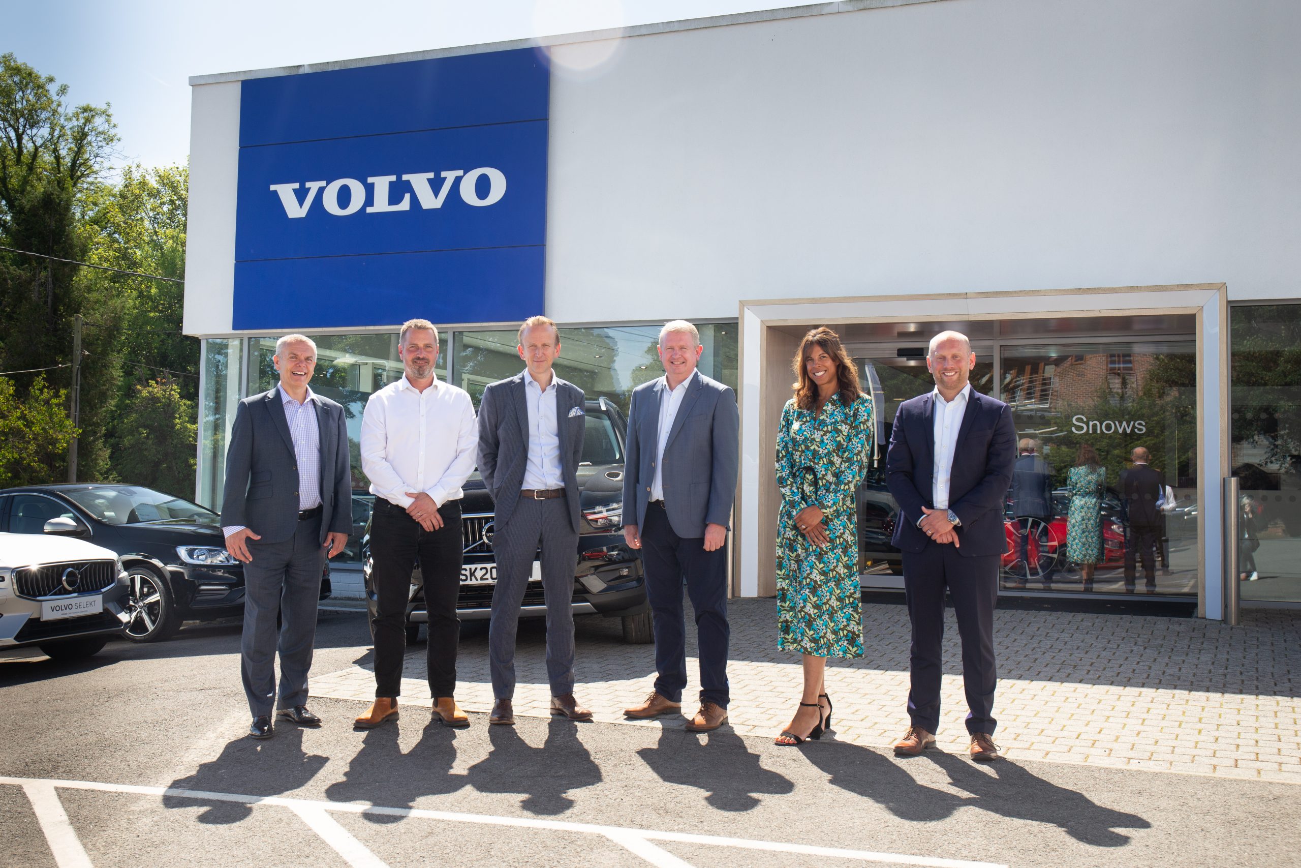 Winchester Volvo dealership unveils special plaque to celebrate 40 ...