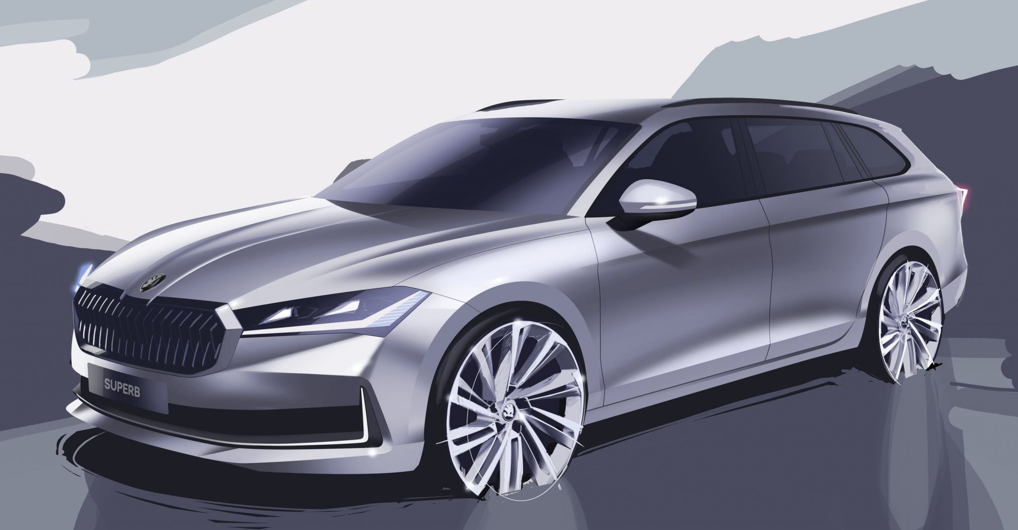 Skoda offers sneak peek at new Superb with official reveal expected ...