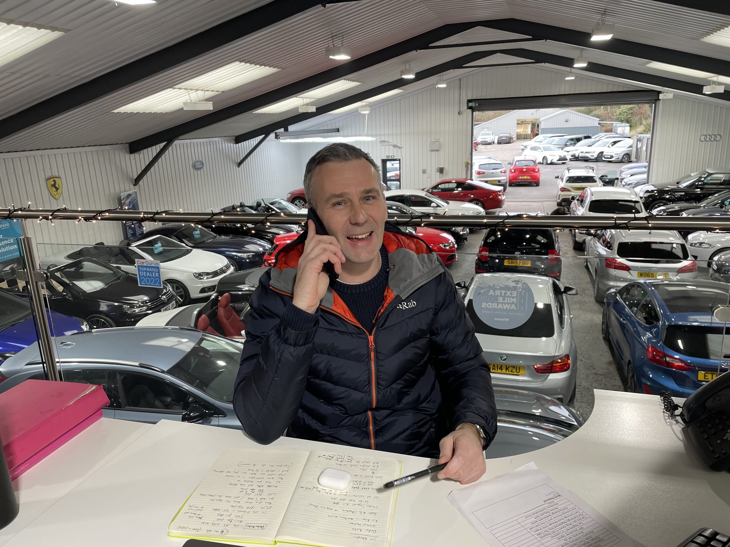 We get a crash course in running a used car dealership... and (nearly ...