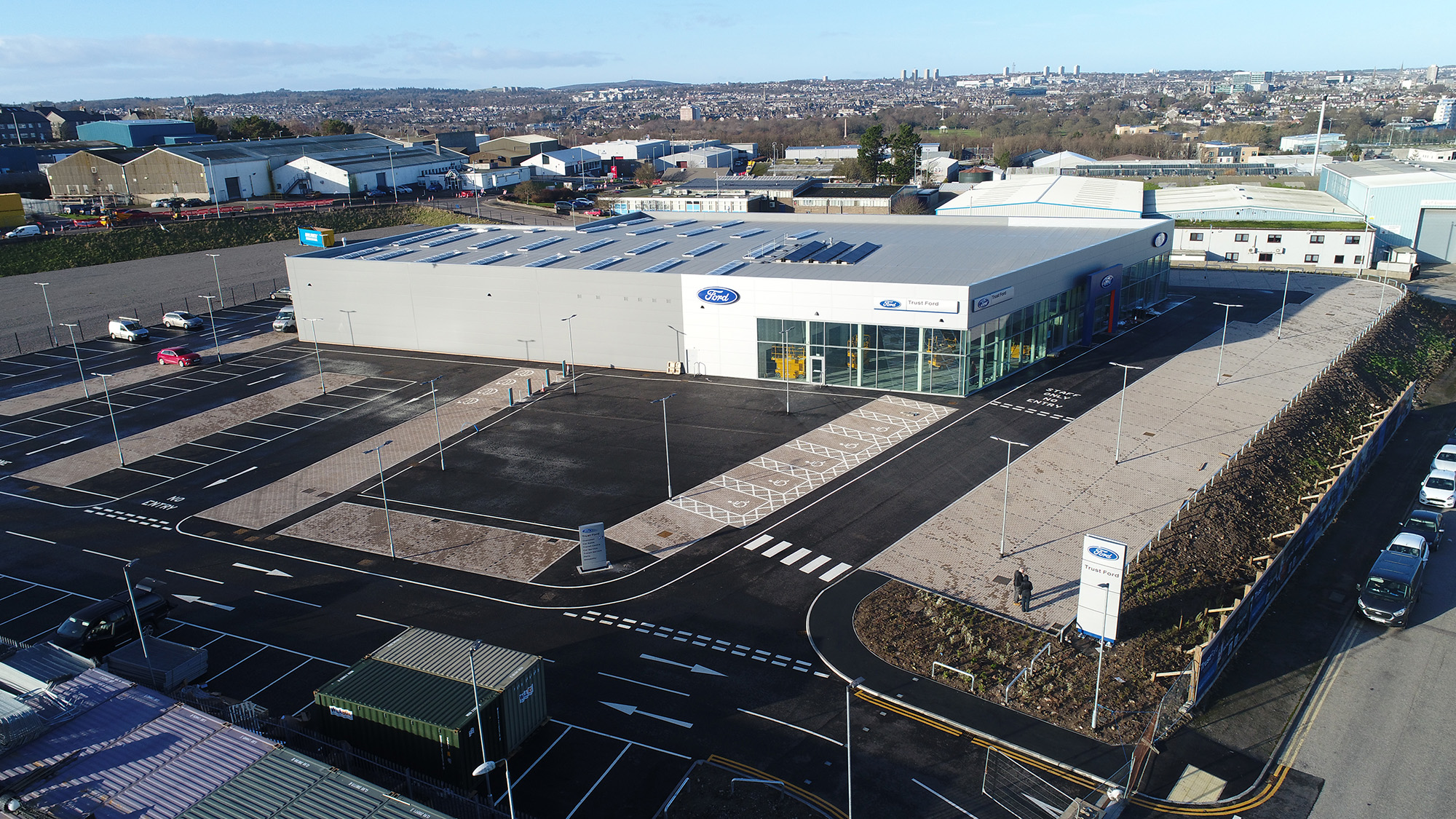 £10m TrustFord showroom in Aberdeen set to open in March as building ...