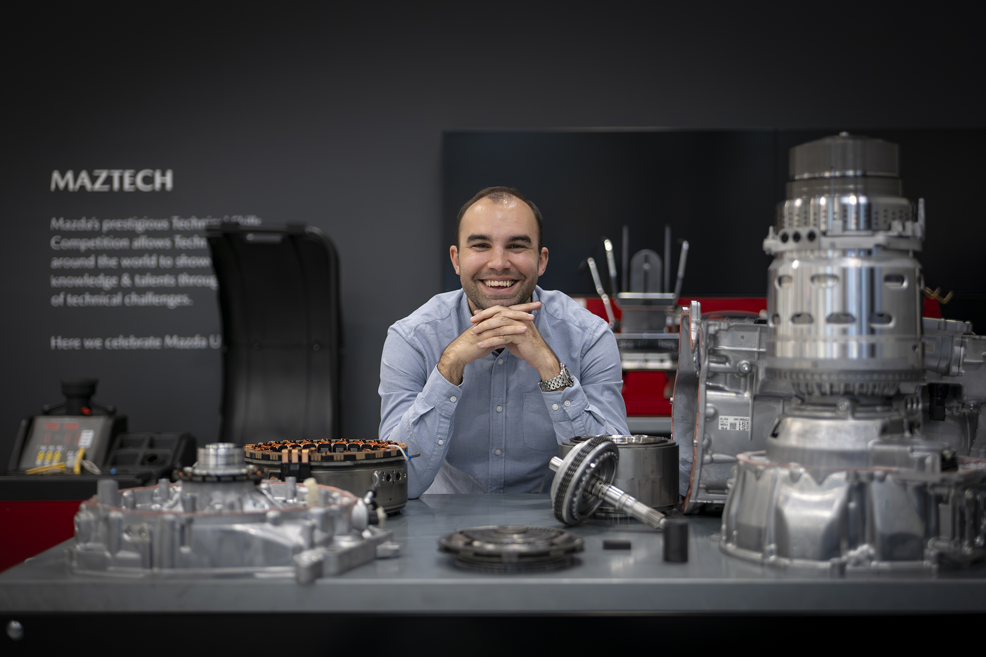 Entering the high-voltage world of training Mazda technicians to work ...