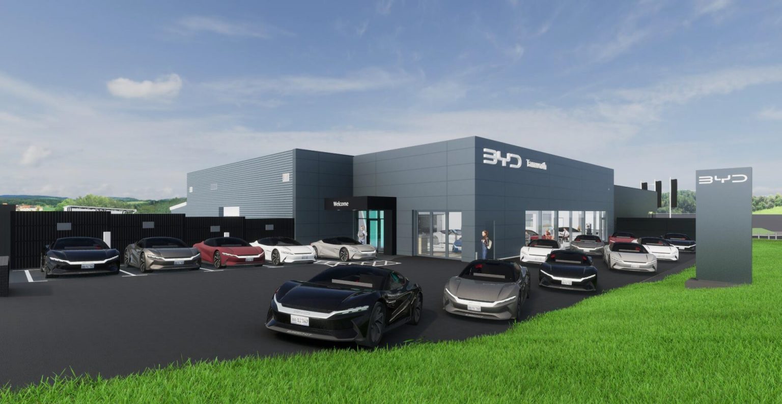 LSH Auto transforming Tamworth site to house Mercedes-Benz and BYD ...