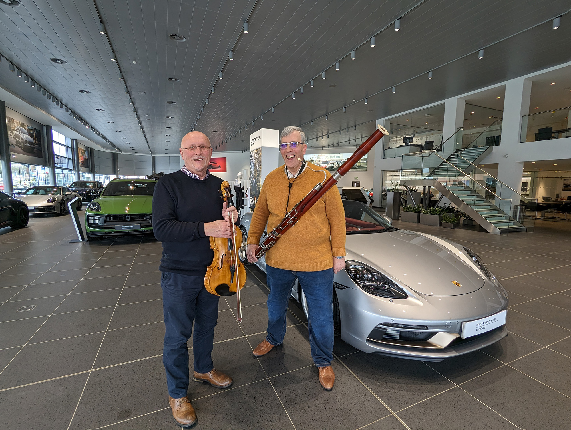Porsche Centre Preston's hook-up with symphony orchestra is music to ...