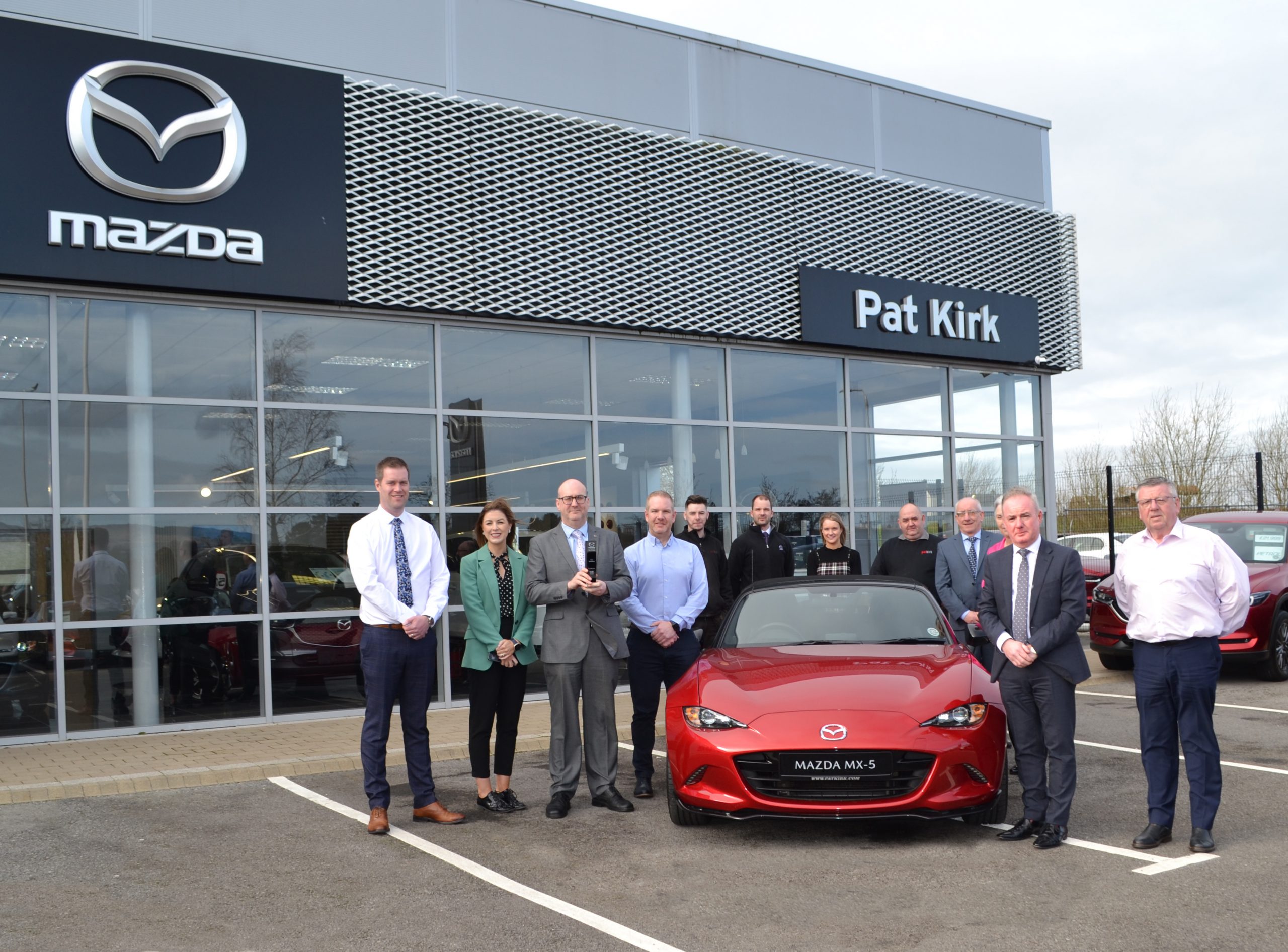 Family-owned Pat Kirk Mazda is named manufacturer's top UK dealer – Car ...
