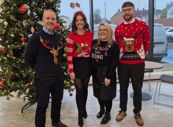 Pat Kirk Nissan Christmas jumper day raises funds for local charity ...