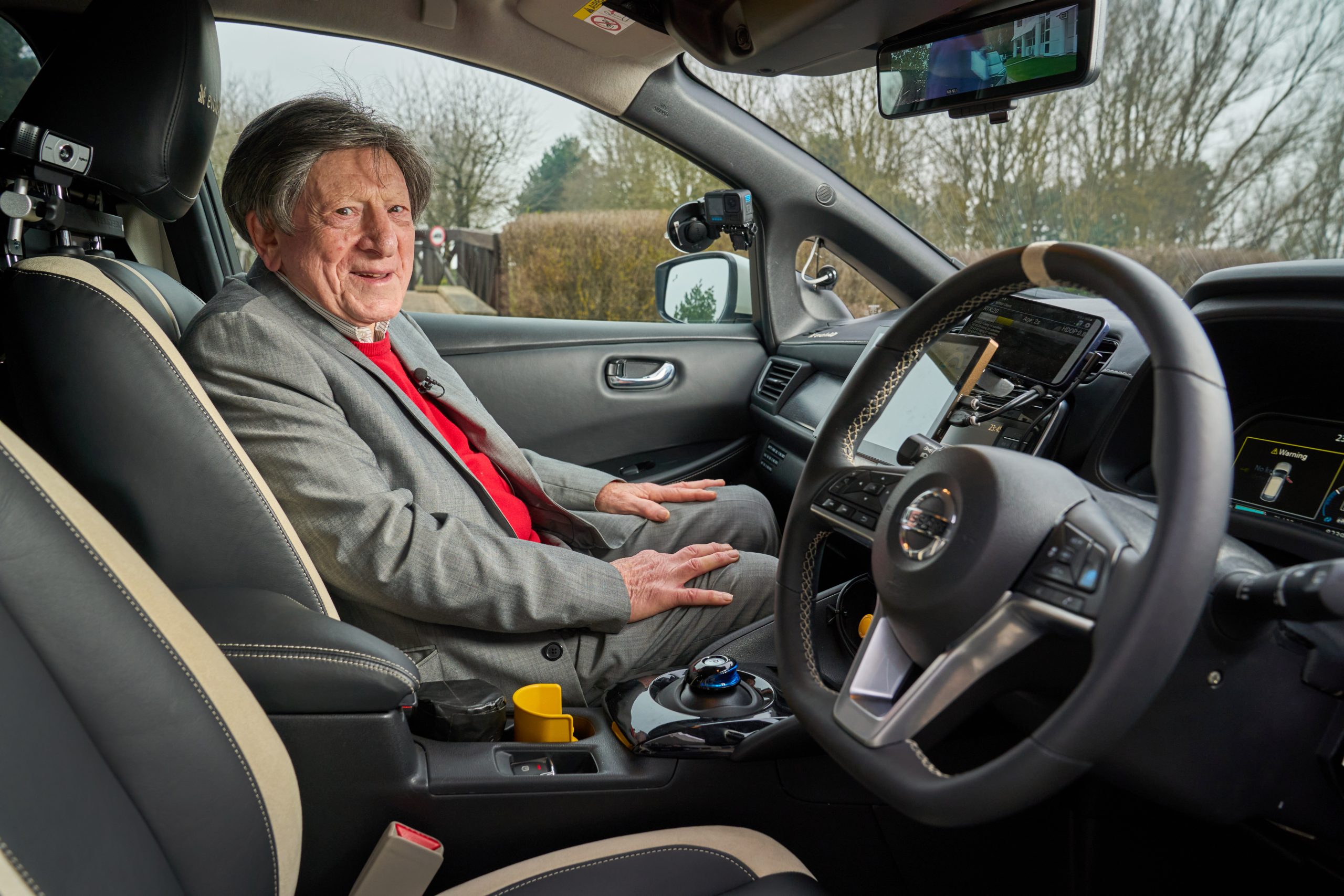 Meet the 93-year-old who's been testing Nissan's cutting edge ...