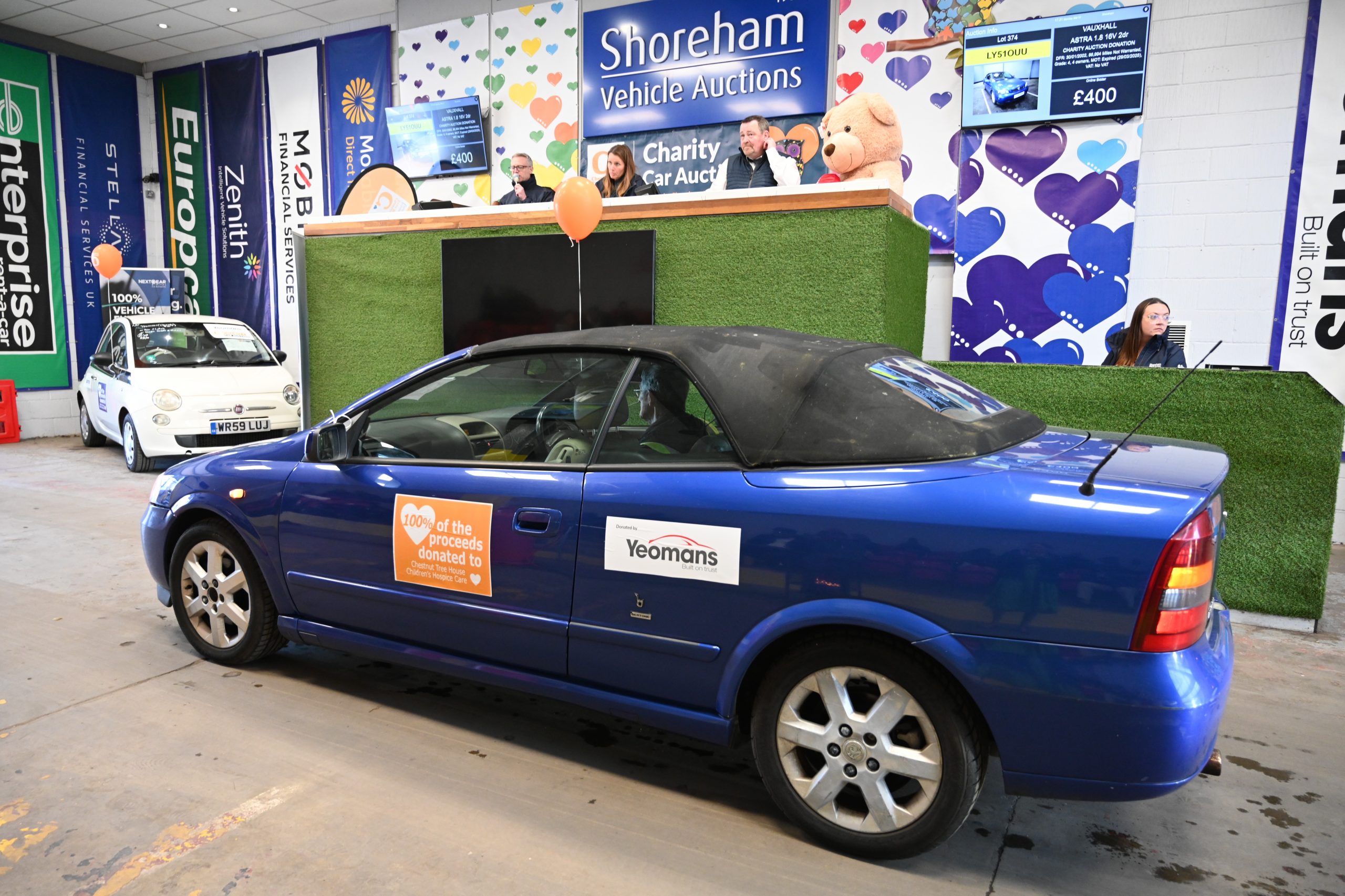 Car dealers raise £38,000 for charity via special sale at Shoreham ...