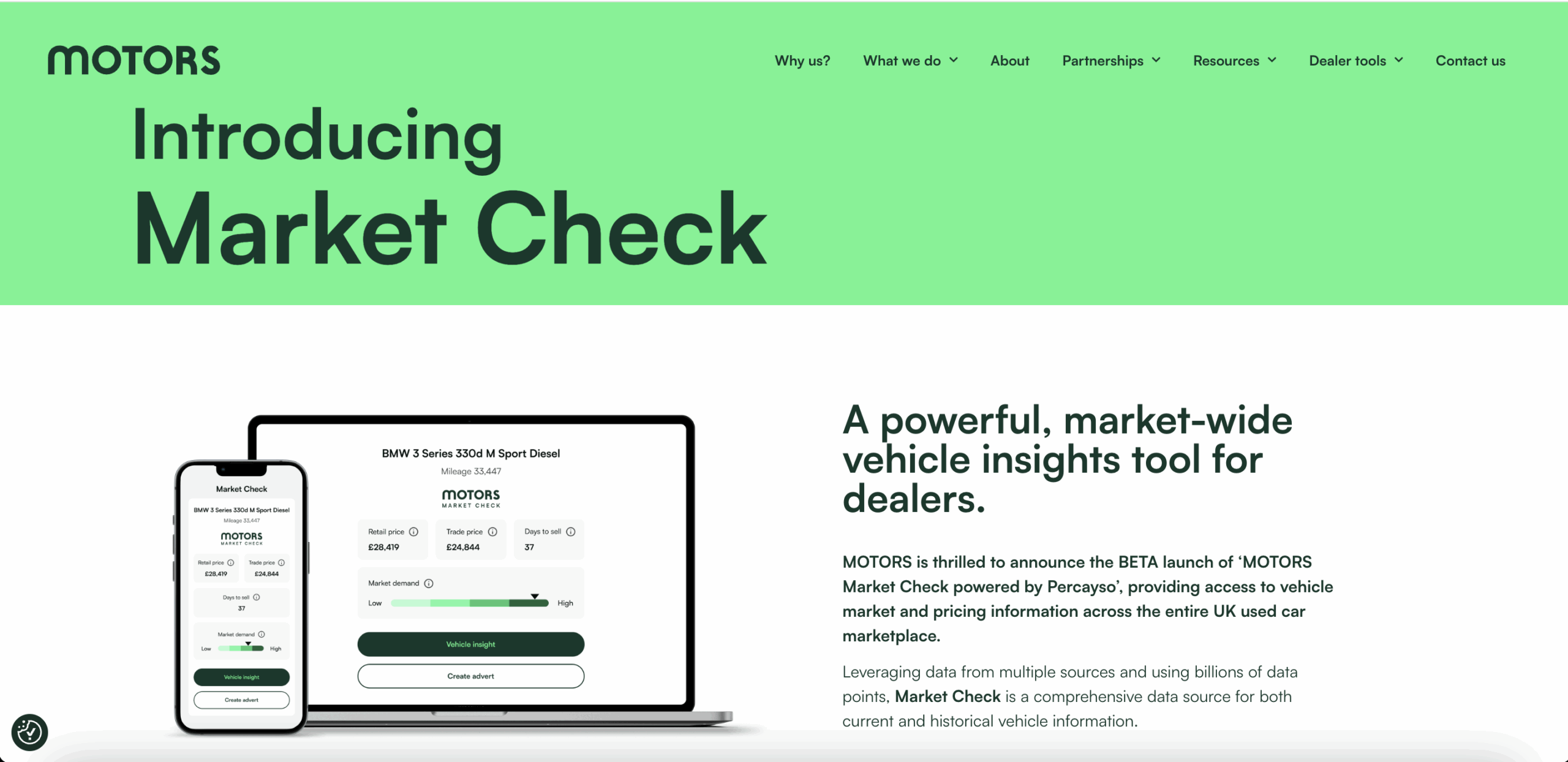Motors reports significant growth in Market Check tool as over 2,000 ...