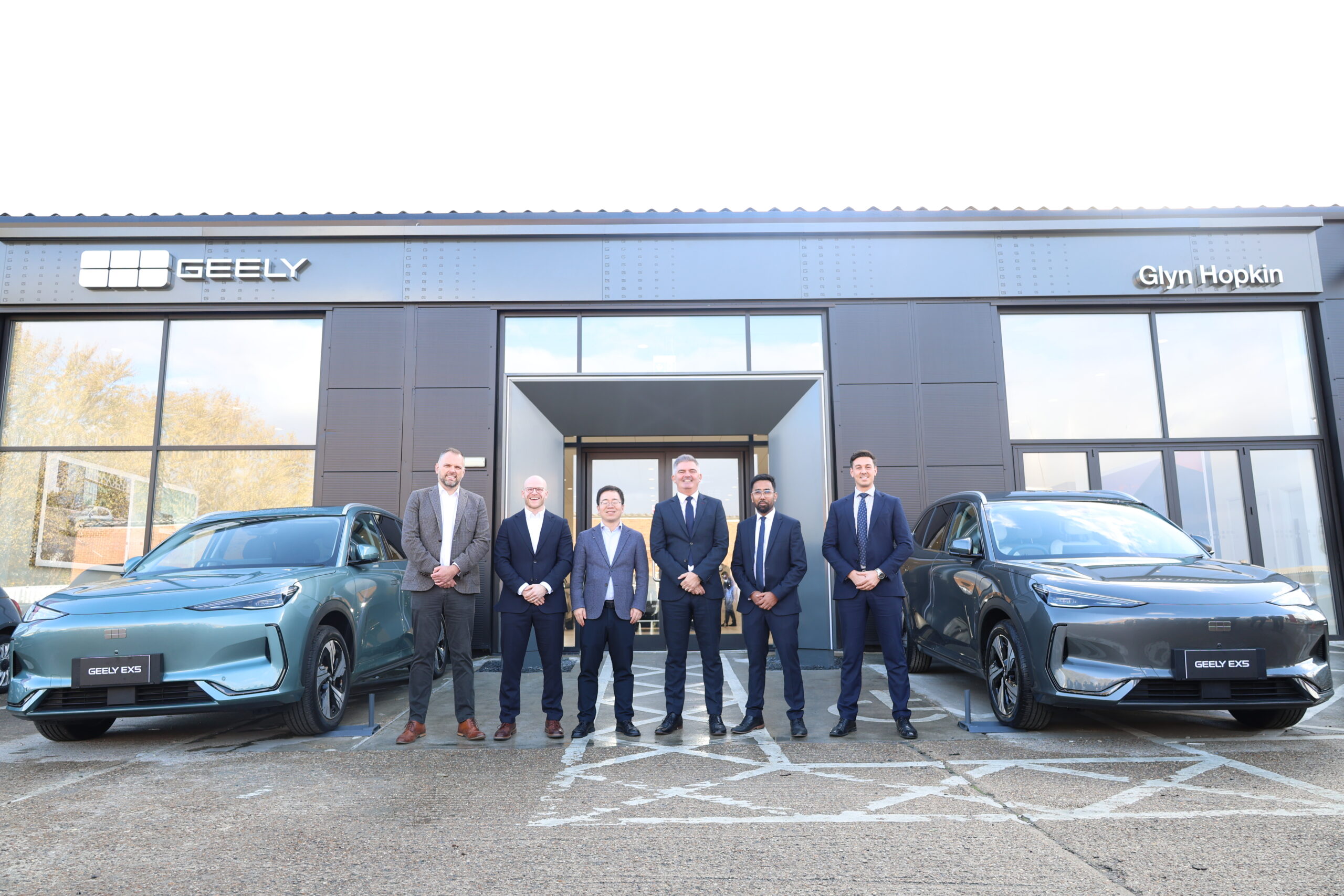 Geely Auto opens first UK car dealership as Glyn Hopkin Chelmsford site ...