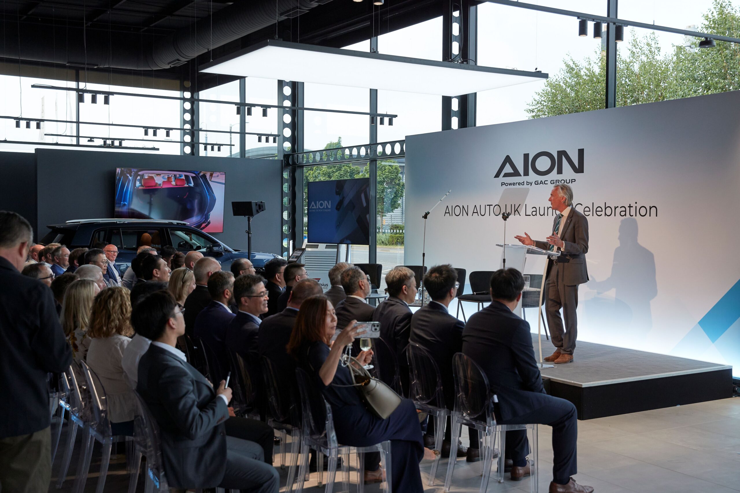 AION has opened nine dealerships in the UK for its new electric cars ...